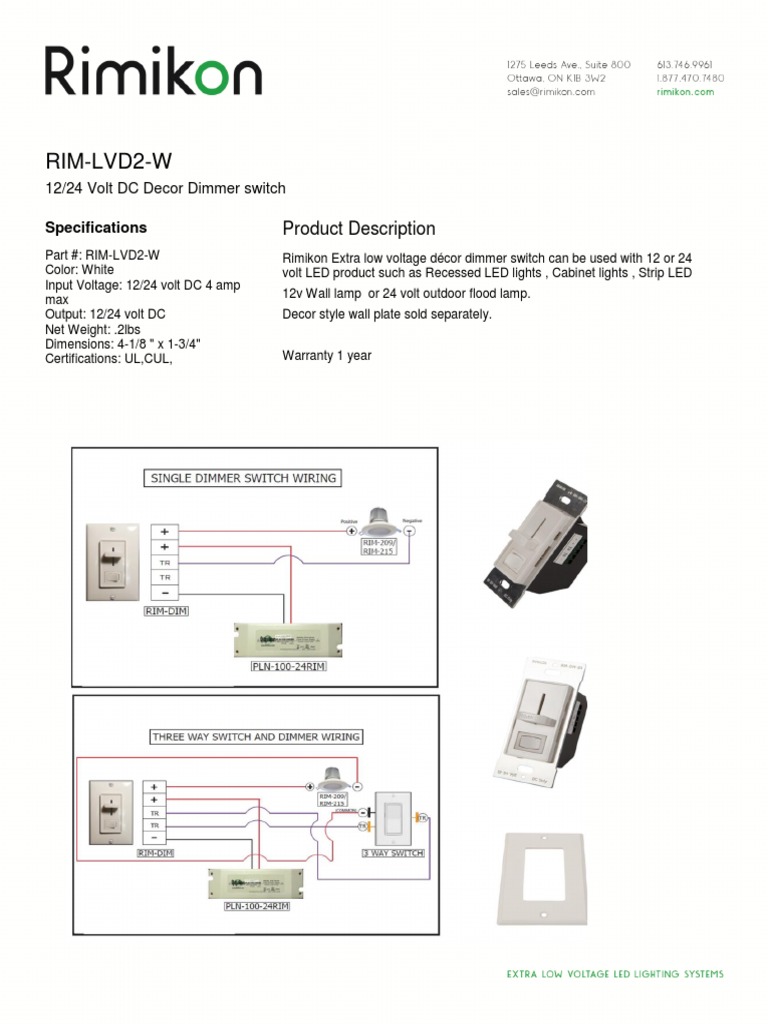 V11-14-02-Dimmer Switches | PDF