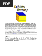 3x3 Rubik's Cube Printable Guide | PDF