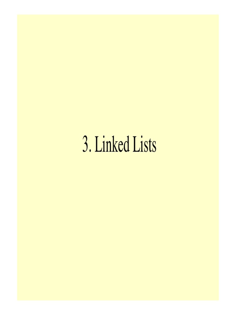5 Linked Lists Compatibility Mode Pdf Pointer Computer 7906