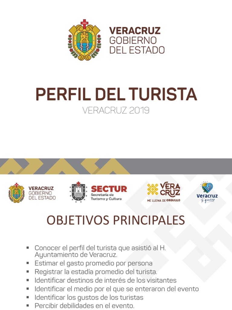 Perfil Turista Veracruz 2019 | PDF | Turismo | Industria de la hospitalidad