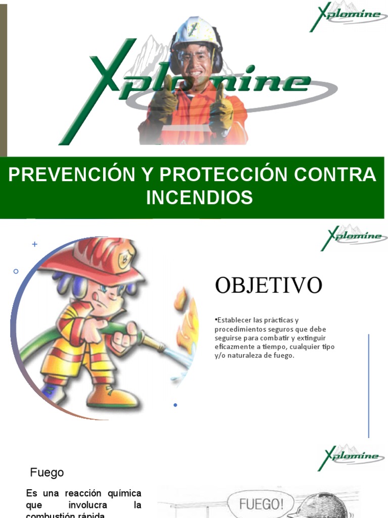 Prevención y Protección Contra Incendios | PDF | Combustibles | Oxígeno