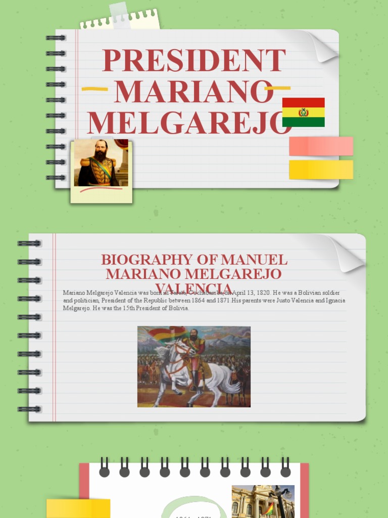 President. Mariano - Melgarejo | PDF