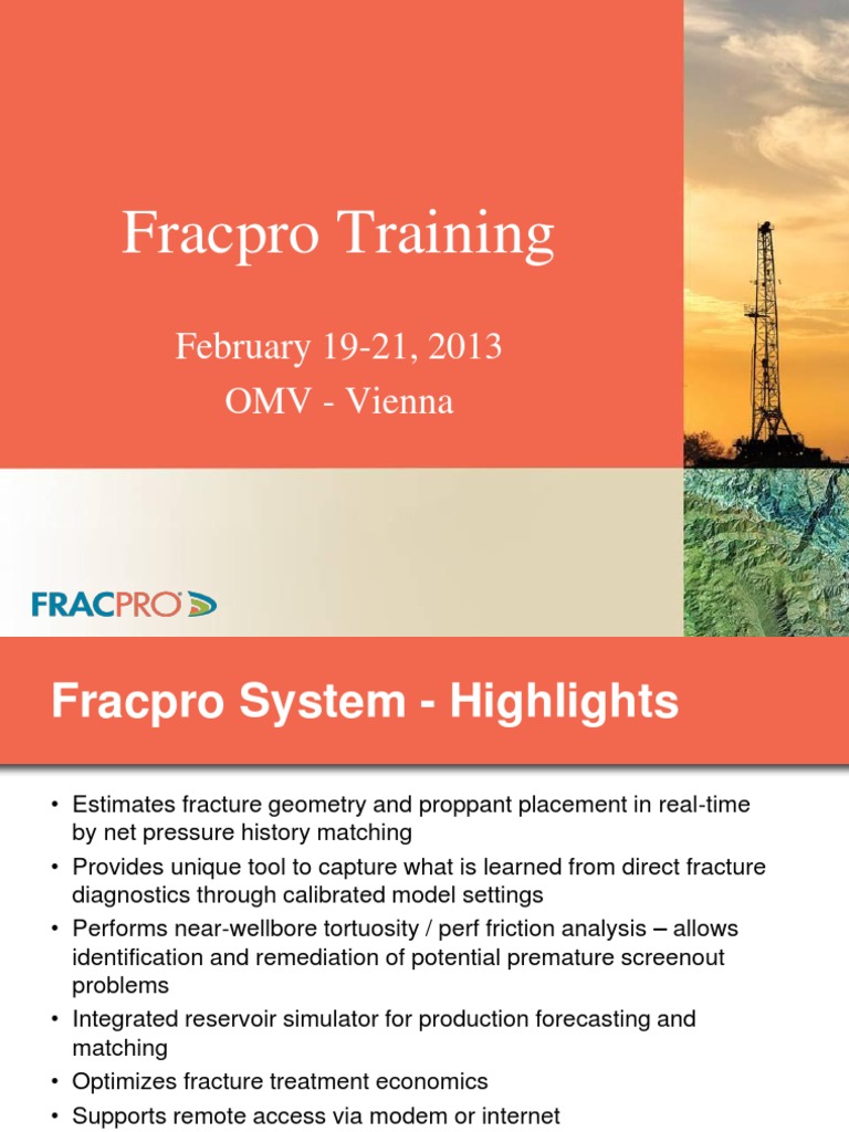 Fracpro Course Presentation | PDF | Fracture Mechanics | Young's Modulus