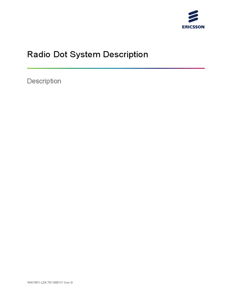 Radio Dot System Description | PDF | Radio | Cable Television