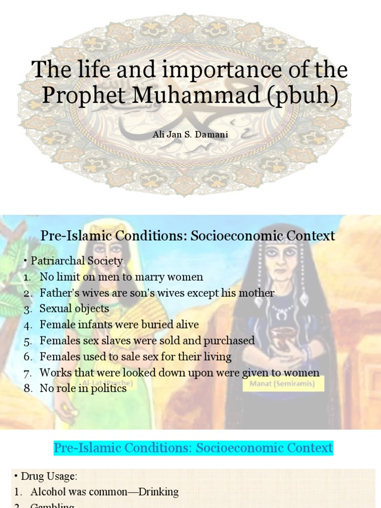 History and Importance of Prophet Muhammad (1) | PDF | Muhammad | Umar