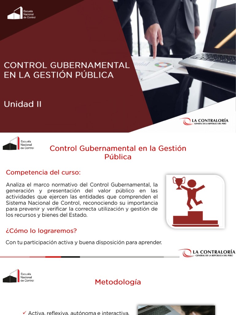 UII - Control Gubernamental en La Gestión Pública | PDF | Negocios | Finanzas y dinero
