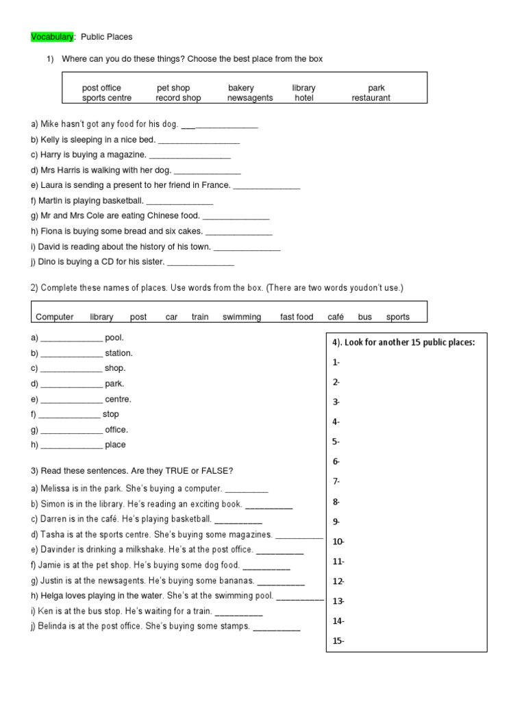 Instructions PDF Linguistics