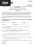 New Jersey CDL Self-Certification Form | PDF | Driving | Land Transport