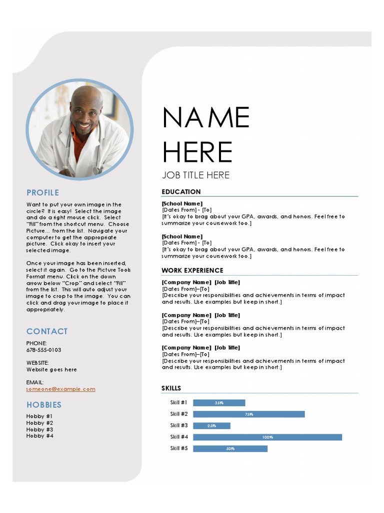 Personal Profile and Resume Guide | PDF