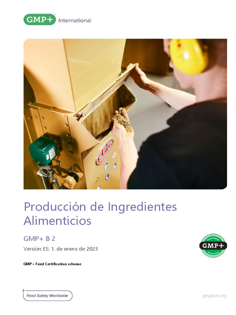 NORMA GMP+B2, Version 01.01.2023 | PDF | Análisis de Riesgo y Puntos ...