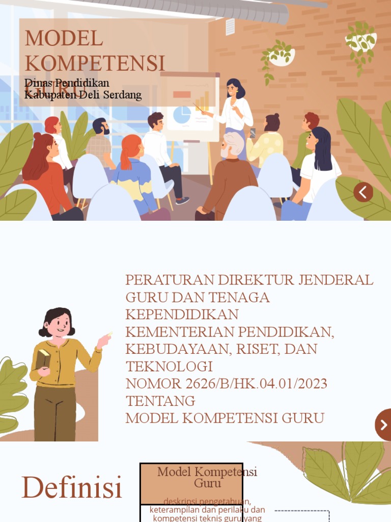 Model Kompetensi Guru | PDF | Karier & Perkembangan | Bisnis