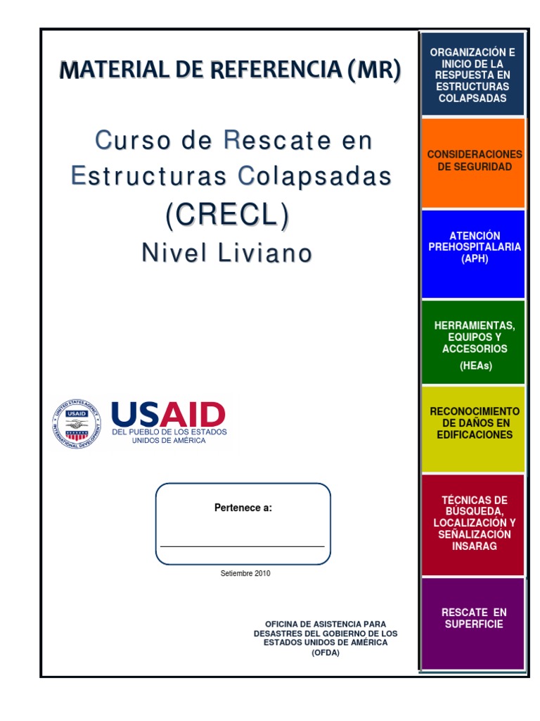 CRECL Material de Referencia y Documentacion Inicial Del Participante ...