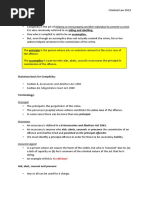 Understanding Accomplice Liability | PDF | Aiding And Abetting | Crimes