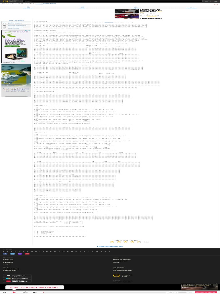 Copperhead Road 3 - Steve Earle | PDF