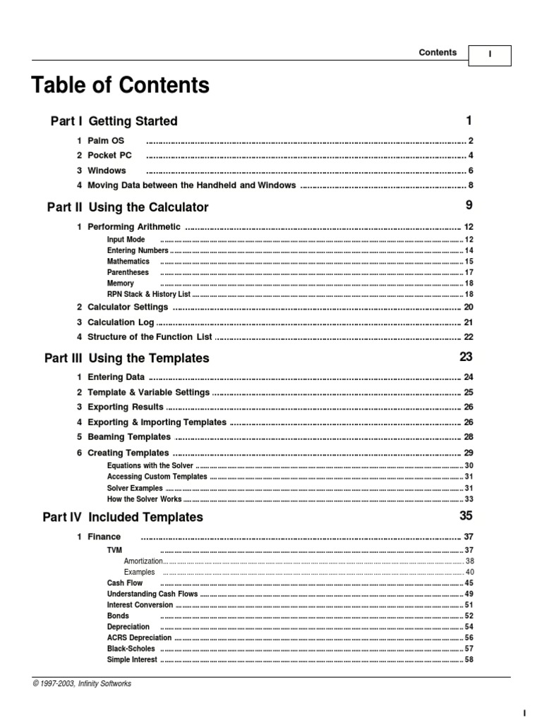 Powerone Finance Calculator Manual Optimized | PDF | Menu (Computing ...