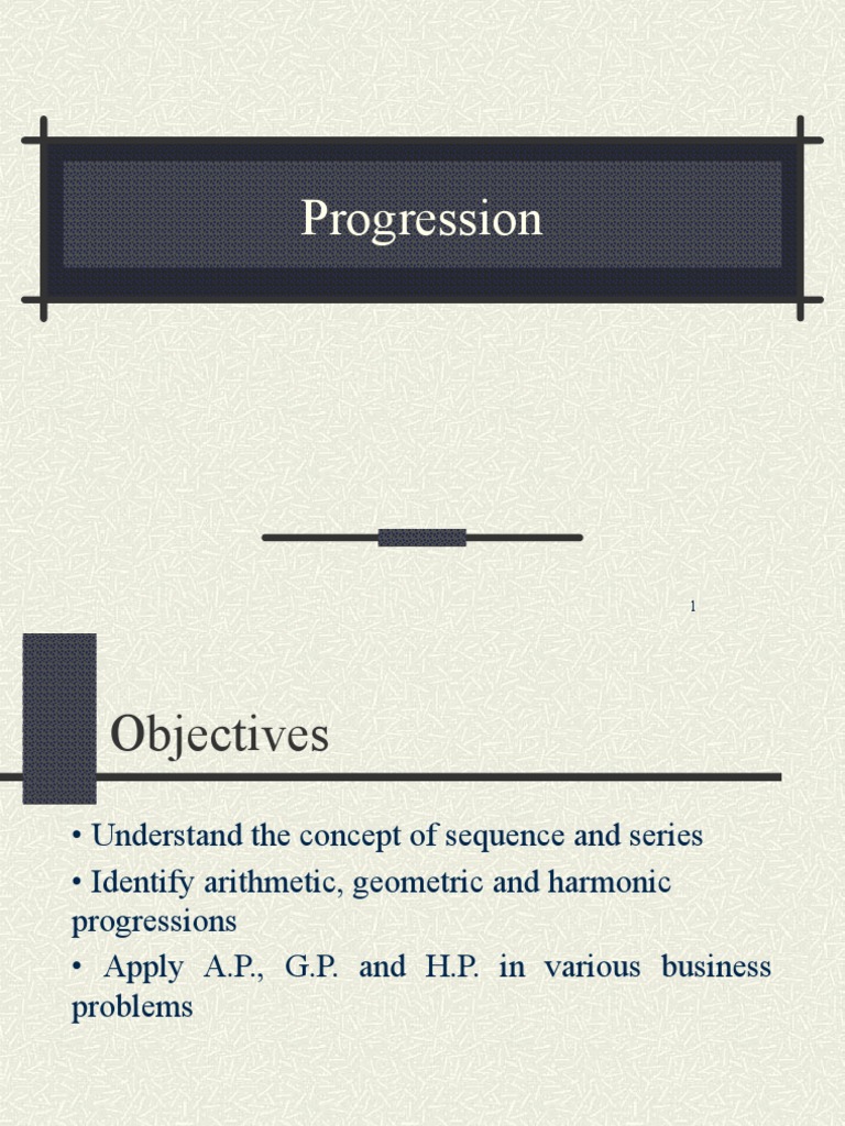 Progression - AAW 2021 | PDF