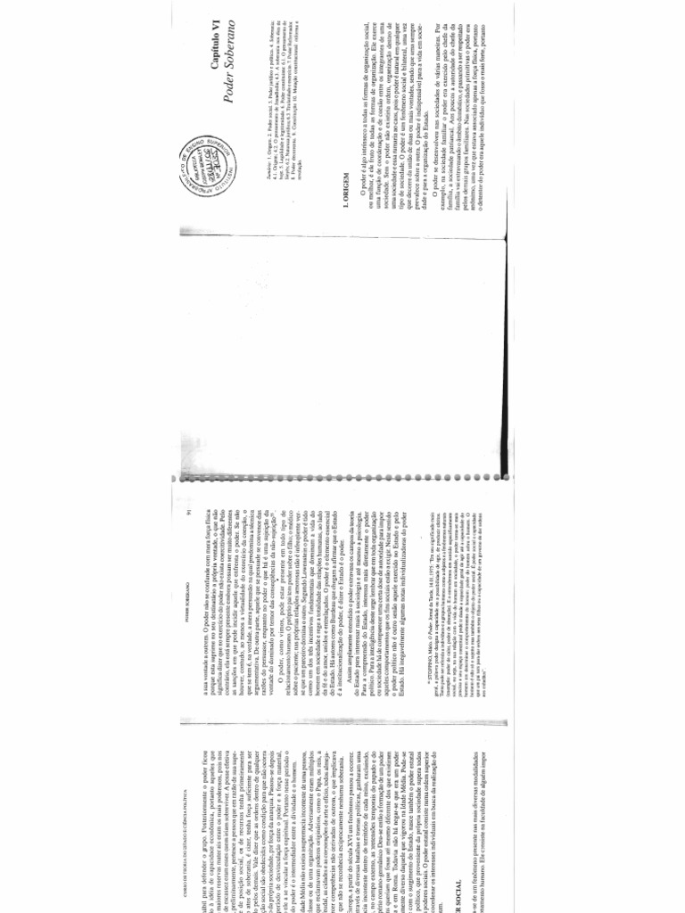 Poder Soberano - Poder Constituinte | PDF