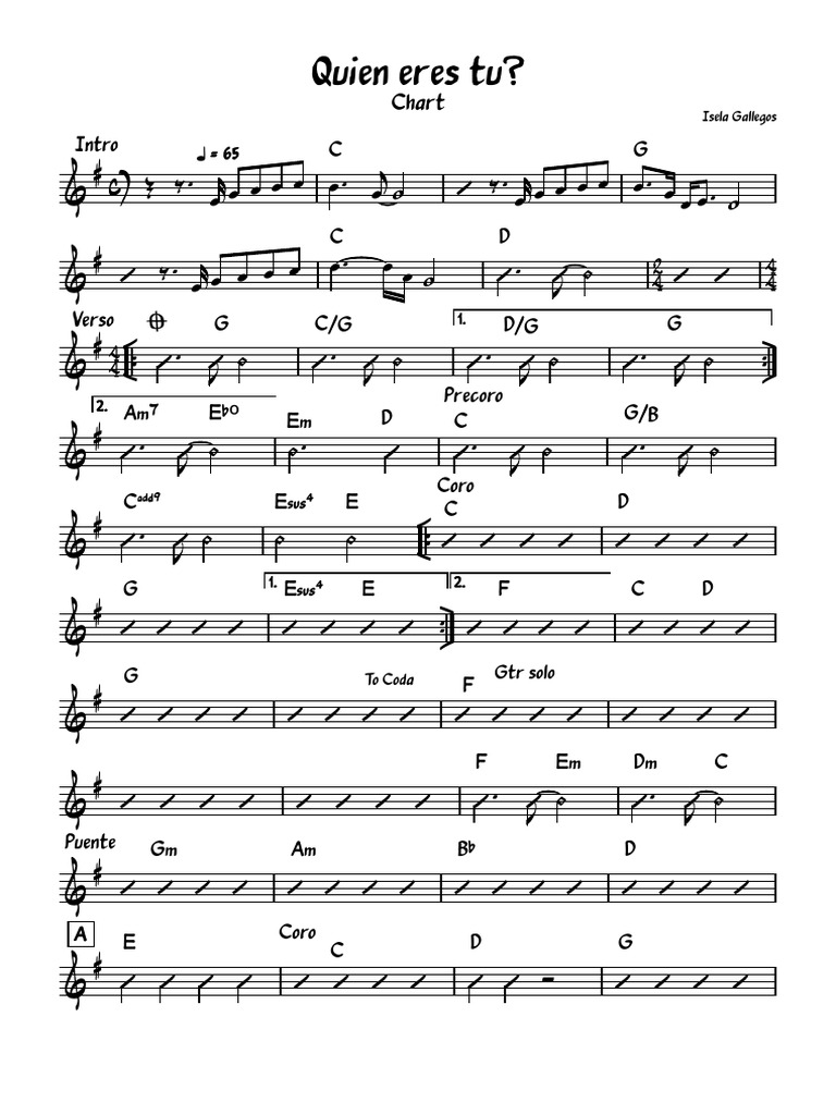 Quien Eres Tu-1 | PDF