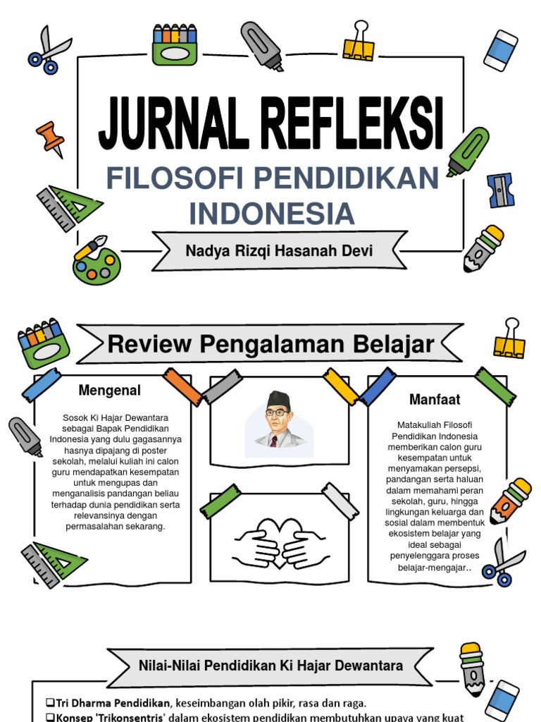 Jurnal Refleksi Filosofi Pendidikan | PDF | Karier & Perkembangan