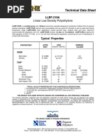 Marlex TR144 Polyethylene Datasheet | PDF | Extrusion | Polyethylene