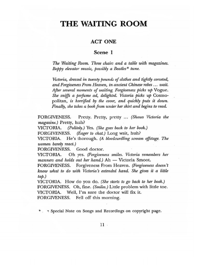 The Waiting Room | PDF