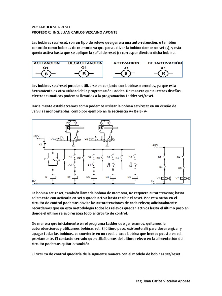 Plc Set Reset Pdf Informática Ingeniería Informática