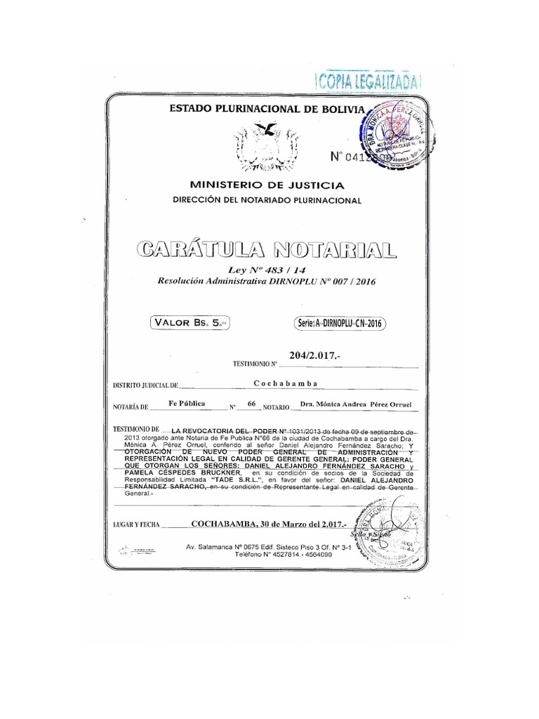 Poder Modificado 204 - 2017 | PDF