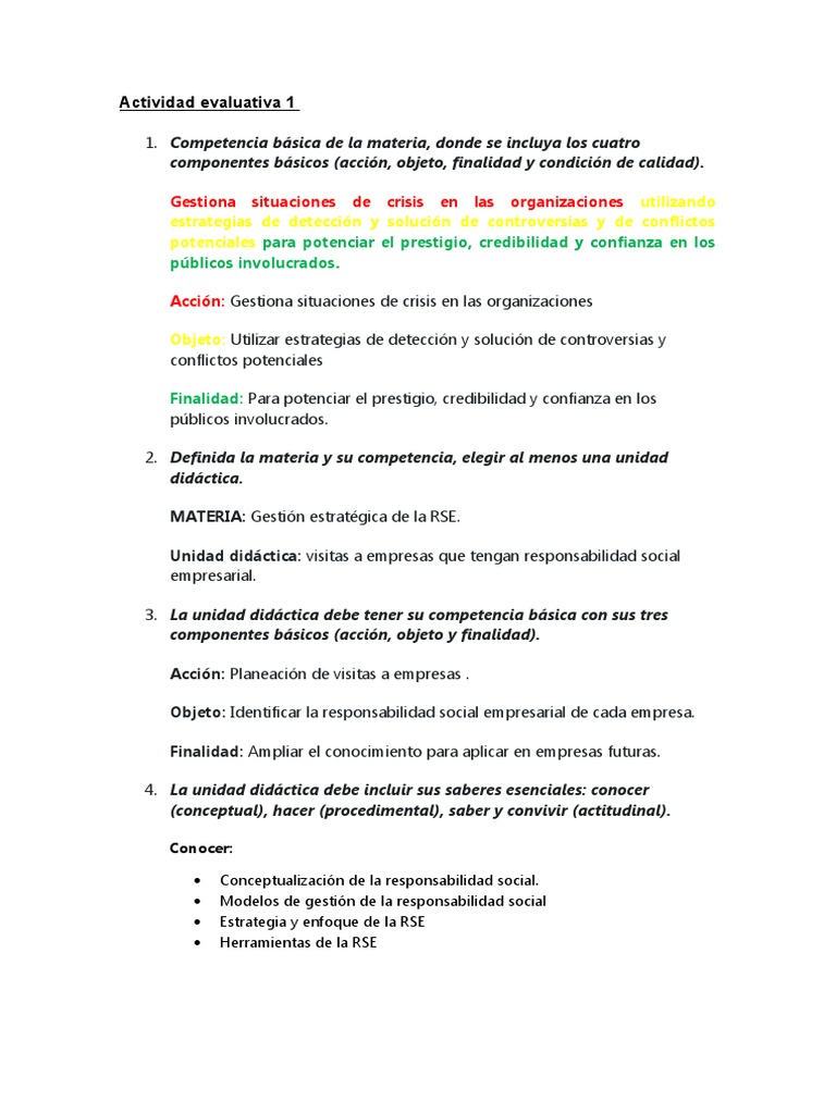 Actividad Evaluativa 1 - Erick - Padilla | PDF