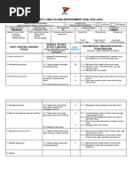 Modul Job Safety Analysis JSA | PDF