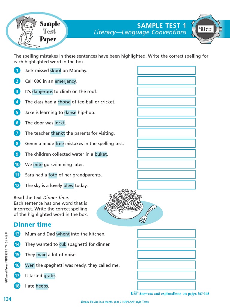 Y2 Practice Paper 2 | PDF
