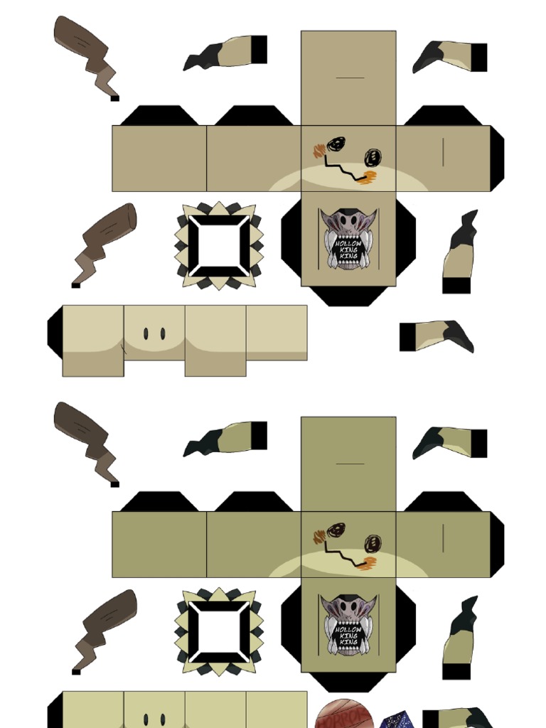Mimikyu Paper Toy Paper Craft Pdf