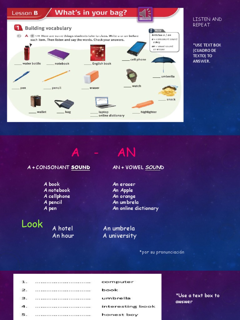 B1 Unit 2lesson B First Part | PDF