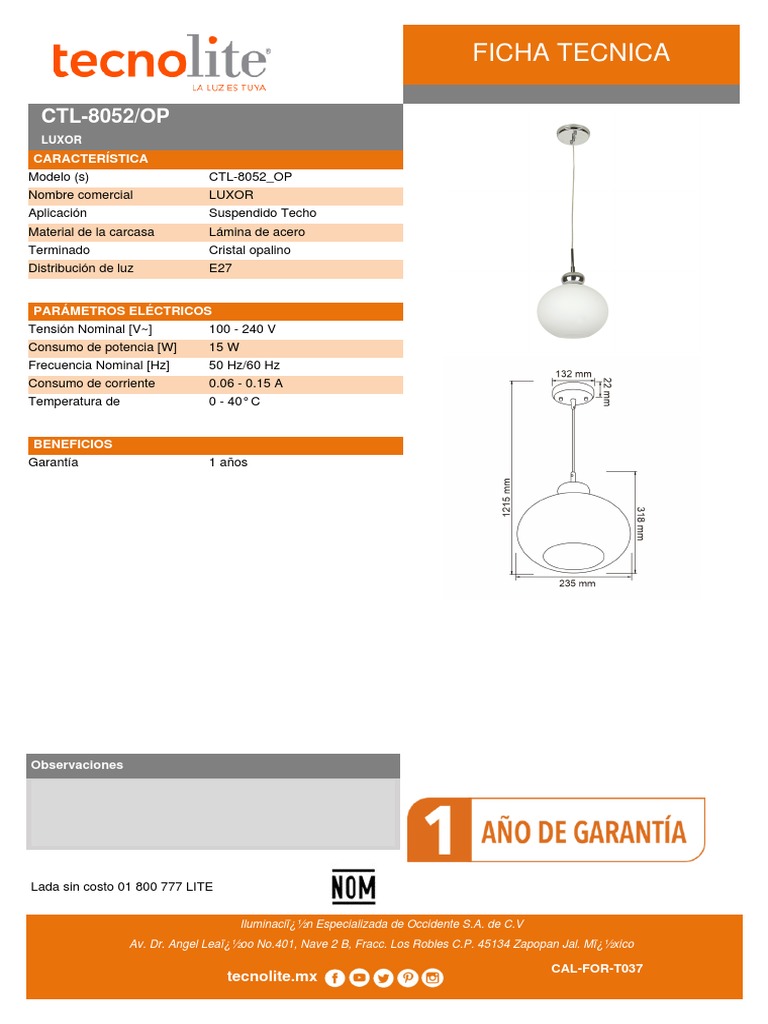CTL-8052 OP DataSheet | PDF