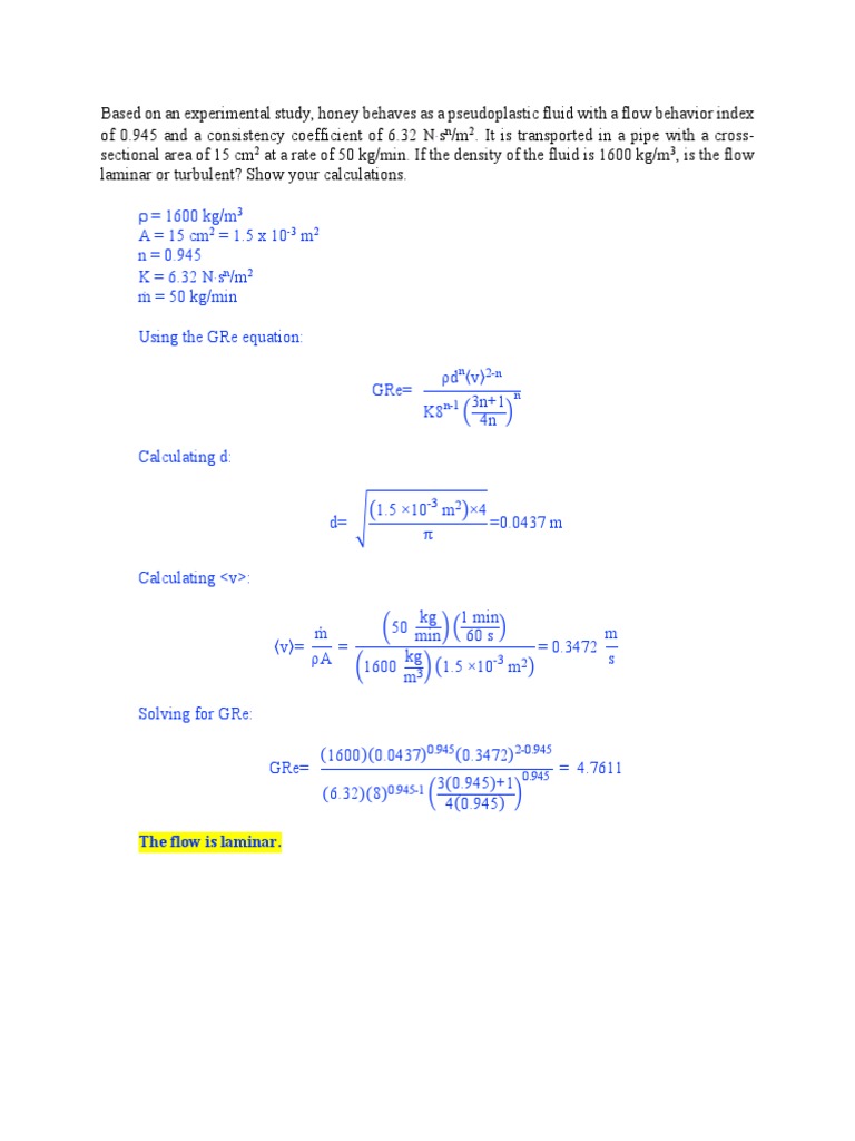 Fluid Dynamics and Heat Transfer Calculations | PDF | Fluid Dynamics ...
