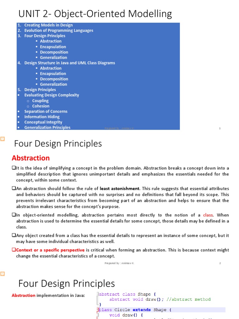 Chp2 OO Modelling | PDF | Inheritance (Object Oriented Programming ... Chp2 OO Modelling | PDF | Inheritance (Object Oriented Programming ...