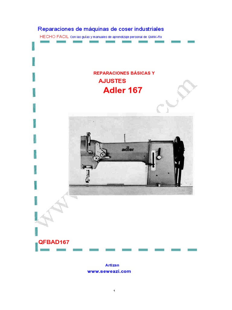 Adler 167 Español | PDF