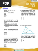 Soal Olimpiade Matematika SMP | PDF