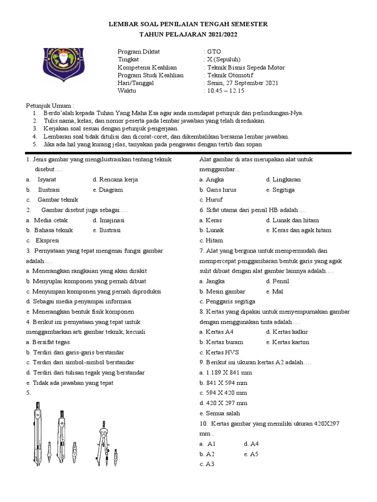 Soal Gto | PDF | Metode & Bahan Ajar