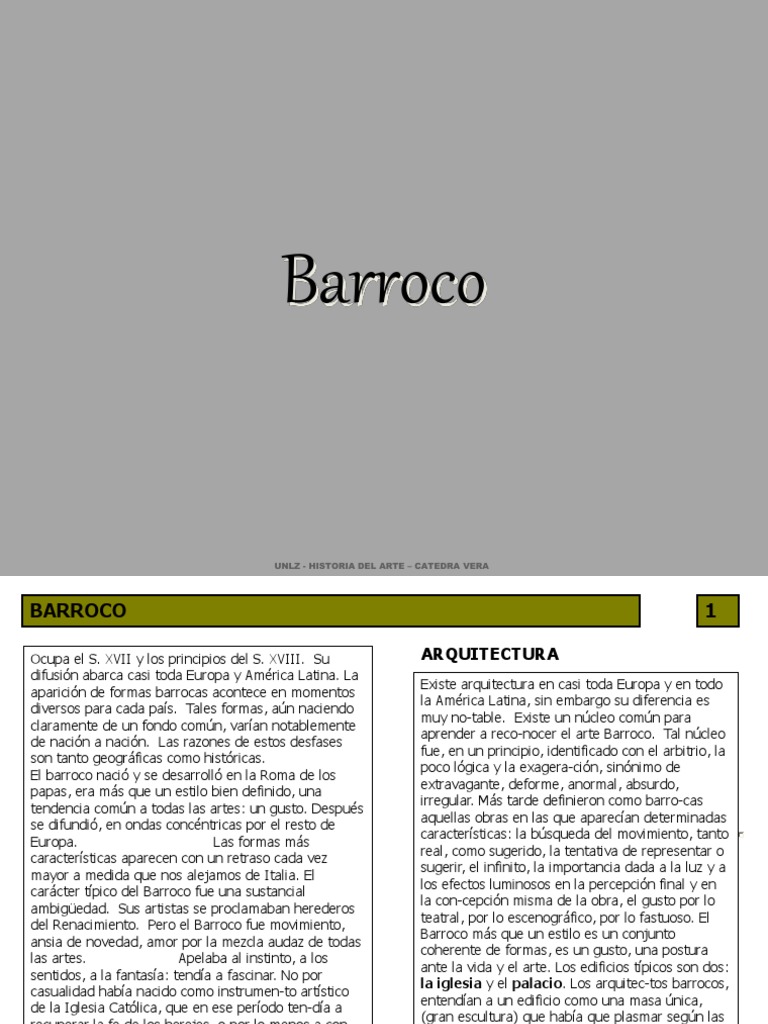 13 - Barroco | PDF | Barroco | Pinturas