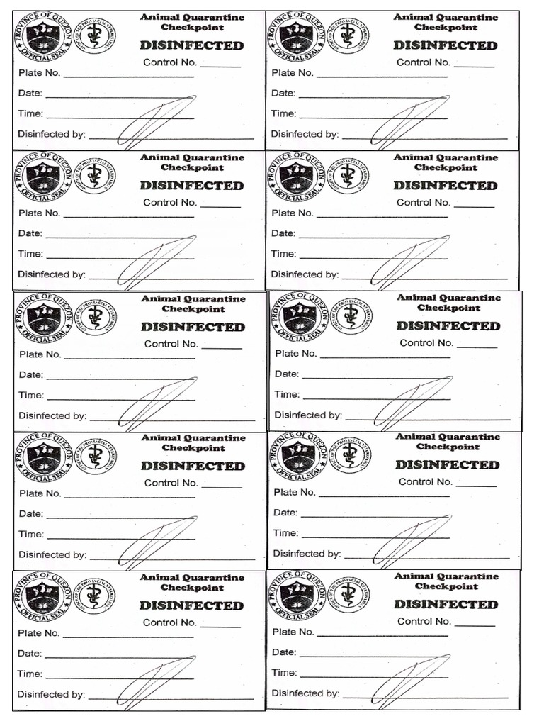 Animal Quarantine | PDF