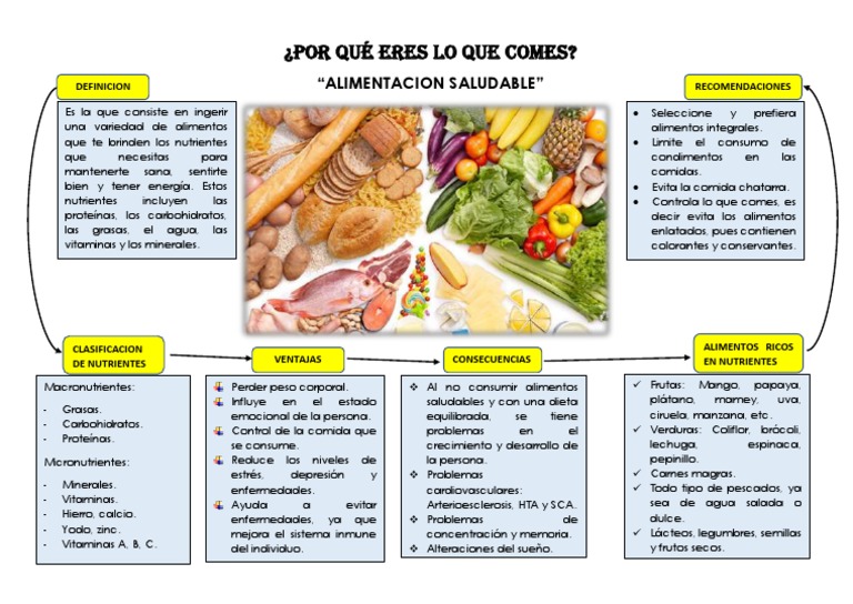 Alimentacion Saludable | PDF