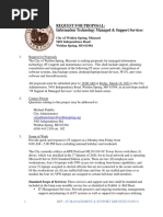 RFP Response Template | PDF | Technical Support | Databases