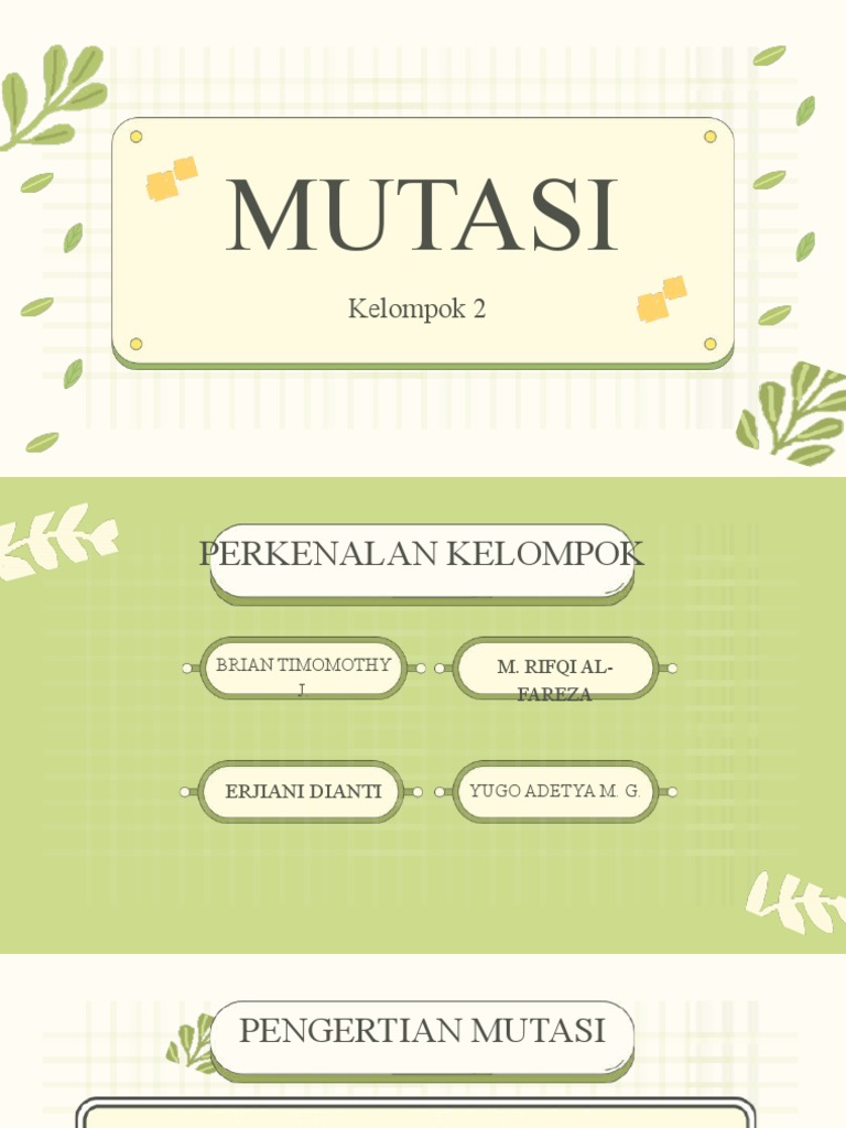Contoh PPT Biologi Kelas 12 | PDF