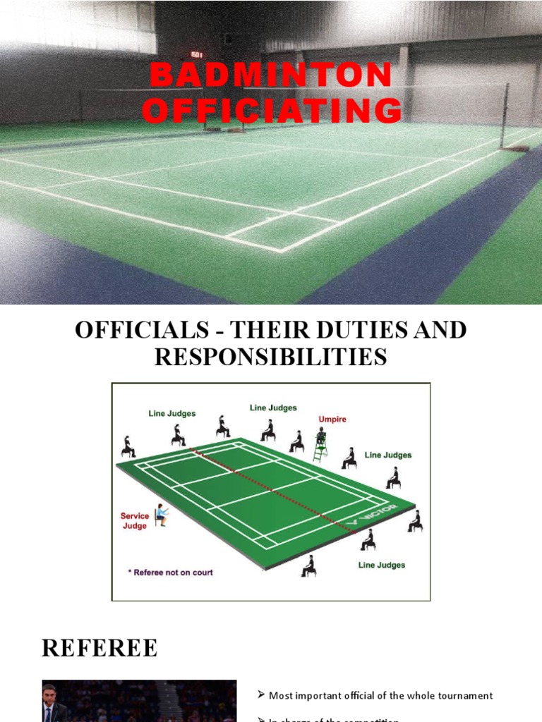 Officials of the game badminton store