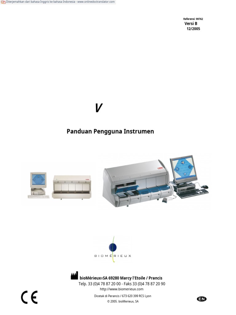 Biomerieux Vidas - User Manual (001-030) .En - Id | PDF