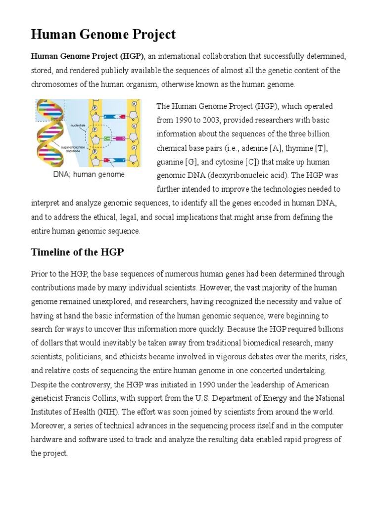 Human Genome Project Fridovich 2023 | PDF | Gene | Genetics