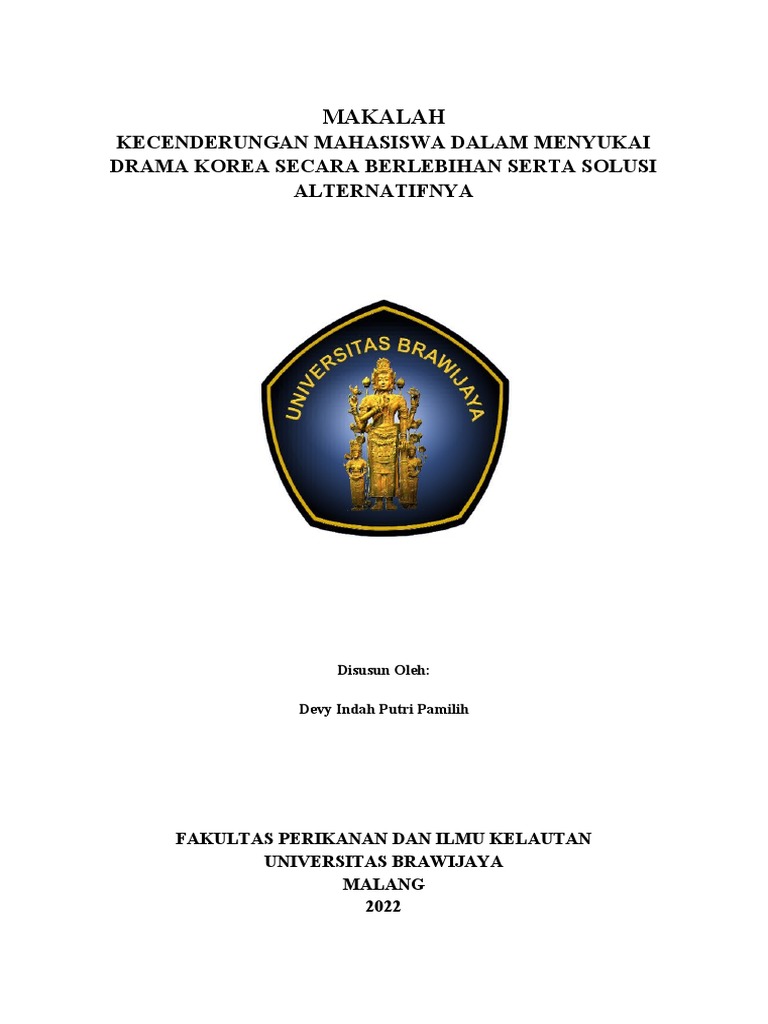 Makalah PKN Mahasiswa | PDF