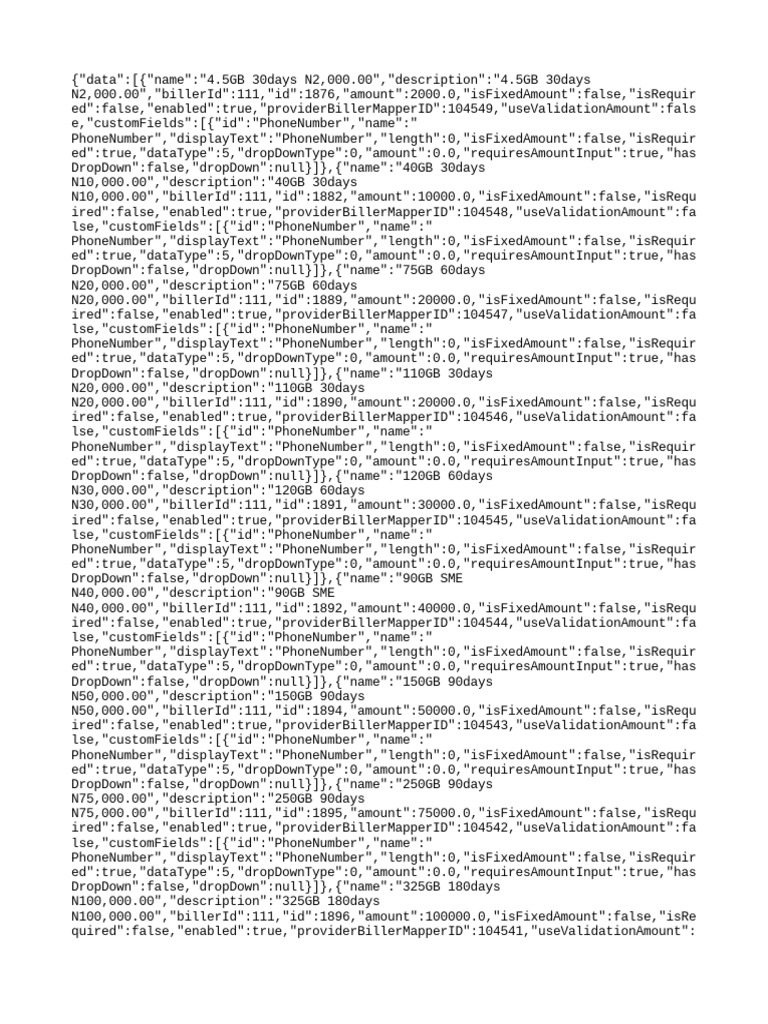 Billitems 111 | PDF | Data | Software Engineering