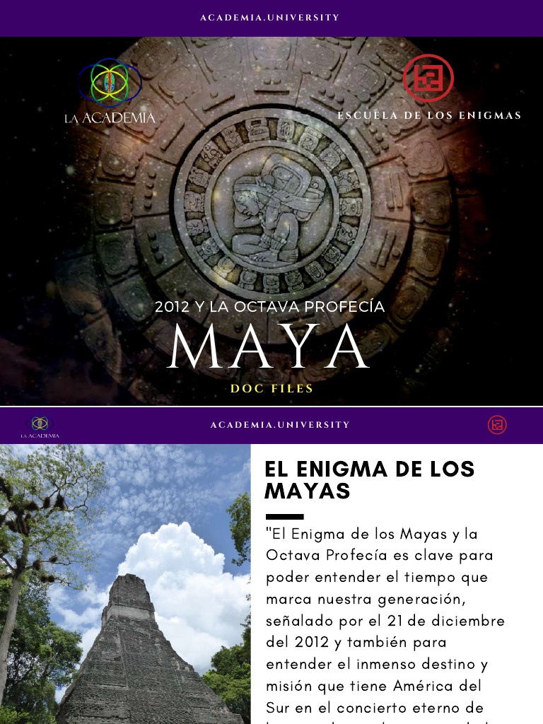 Octava Profecía Maya y 2012 | PDF | Civilización maya | Tierra