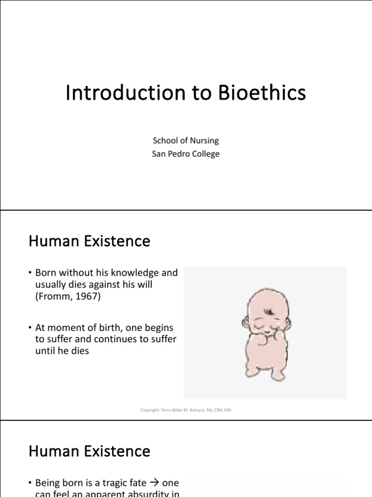 TNB 1 Introduction To Bioethics 2 | PDF | Bioethics | Experiment